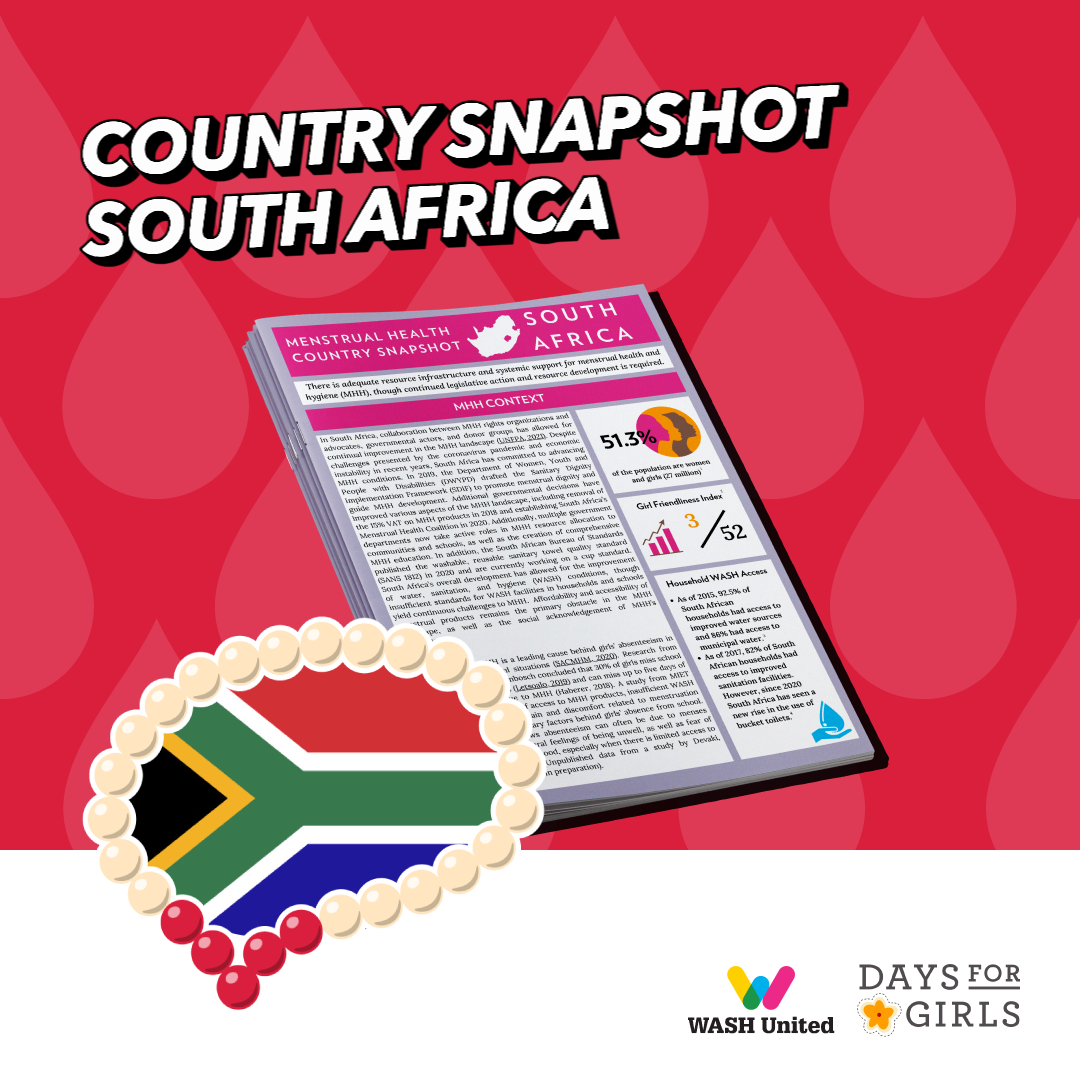 South Africa Menstrual Health Snapshot - Days for Girls International