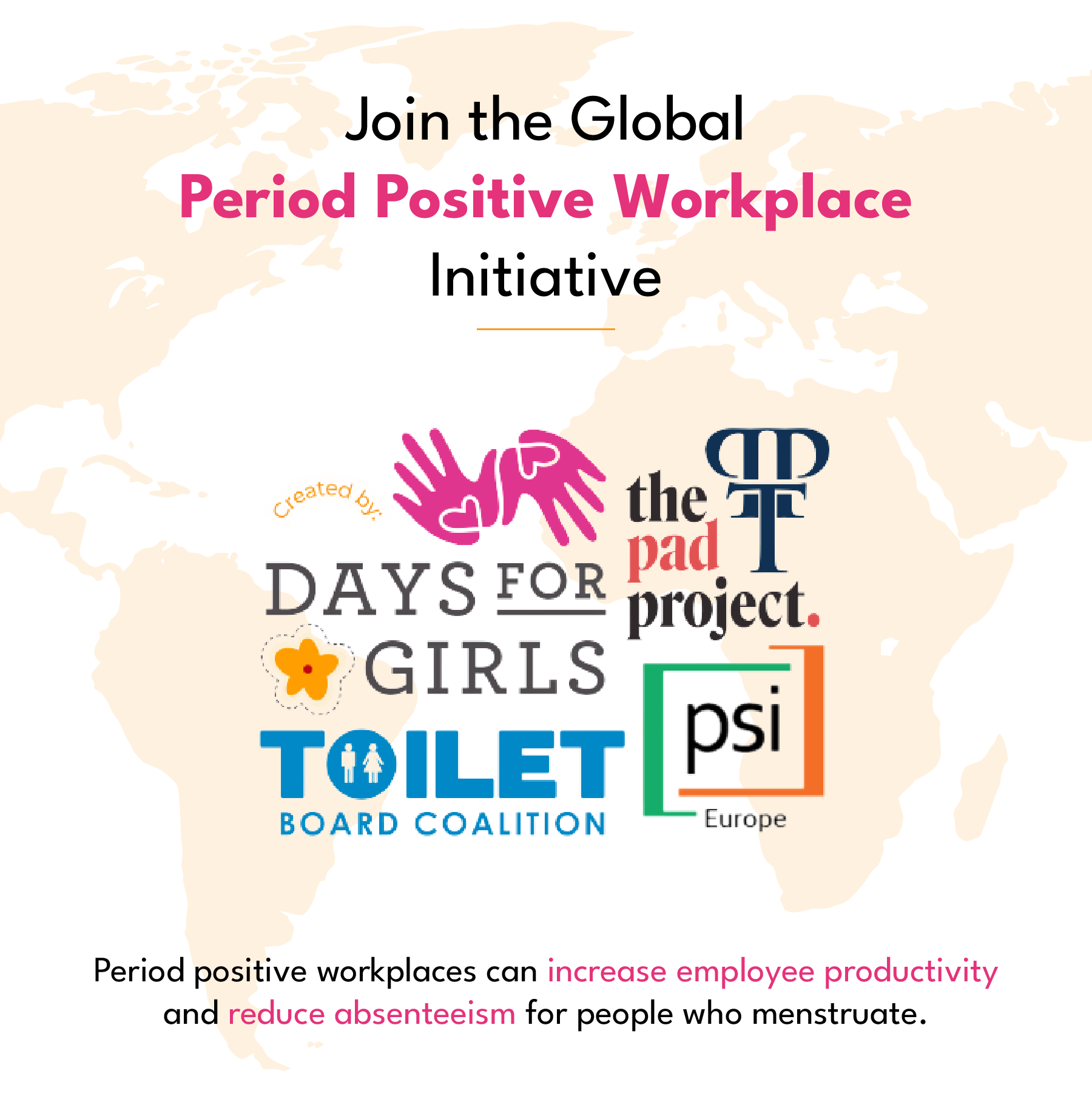 The Period Positive Workplace Campaign - Days for Girls International